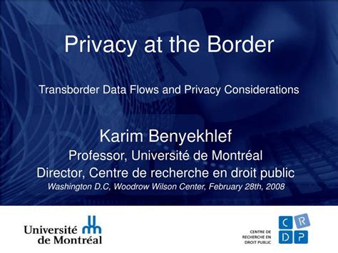 Ppt Transborder Data Flows And Privacy Considerations Powerpoint Presentation Id 3739295