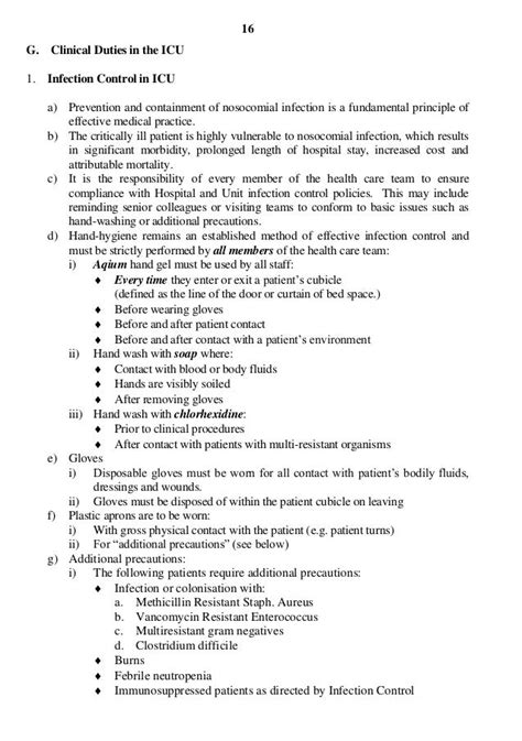 Manual Icu