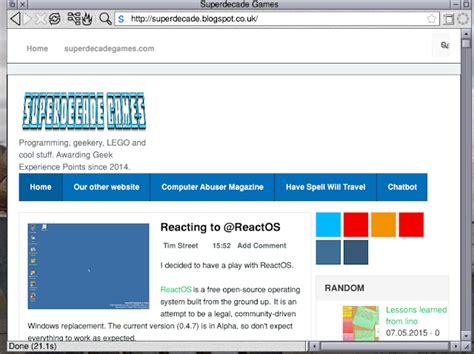 Can You Use RISC OS As Your Main Computer Superdecade Games