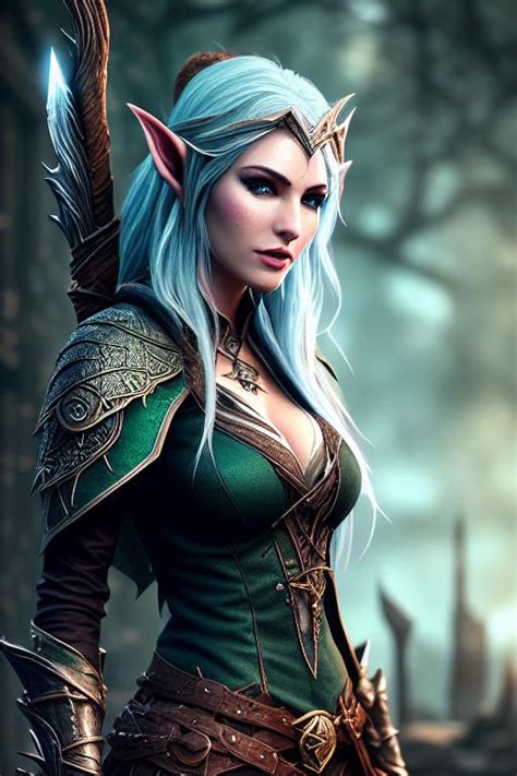 Rpg 40 Stunningly Beatuiful Elven Elf Ddrogue Turk By Jaredsyn On