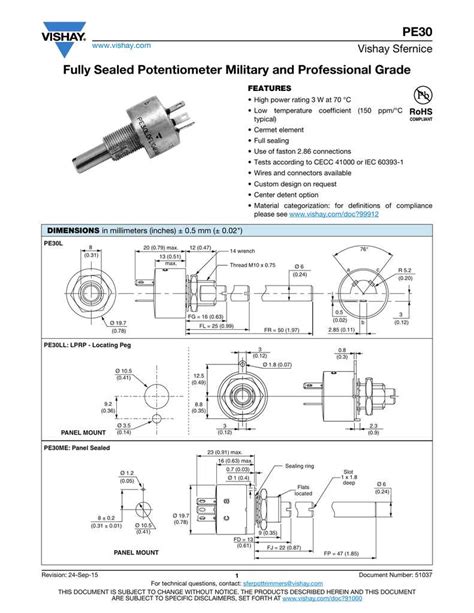 All You Need To Know About Potentiometer Datasheets
