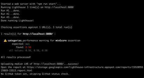 Performance Monitoring With Lighthouse CI Articles Web Dev