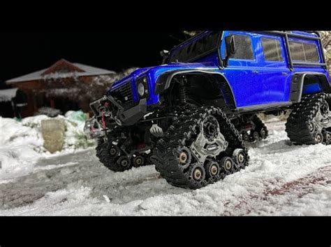 trx 4 defender off road Зимние покатушки - YouTube