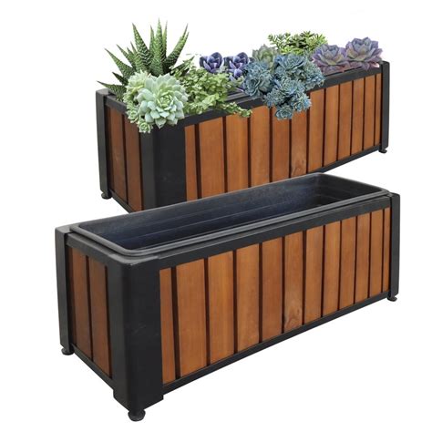 Metal Planter Box Foter
