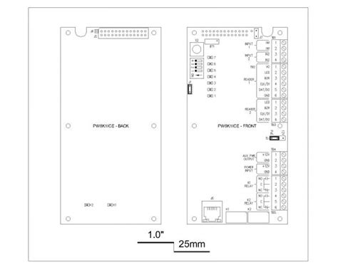 Pw Series Single Door Intelligent Controller Thousands Of Free Cad Blocks