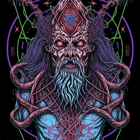 Trippy Dark Art