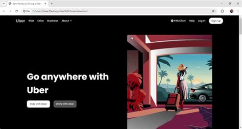 [video] saba owais on linkedin uberclone html5 css javascript