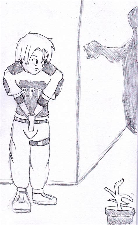 Resident Evil 2 Leon By Ryu7 On Deviantart
