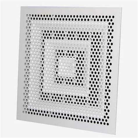 Linear Powder Coated Aluminum Perforated Diffuser For Helps To
