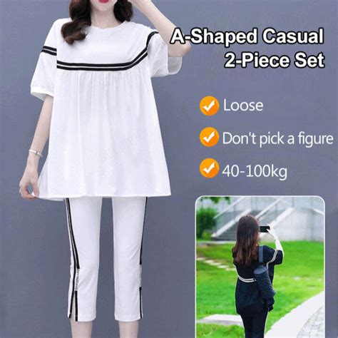 Hot Sale Trendy Womens Plus Size Athletic Wear Set Lazada Ph