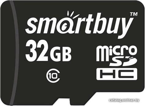 SmartBuy microSDHC SB32GBSDCL10-00LE 32GB купить в рассрочку онлайн