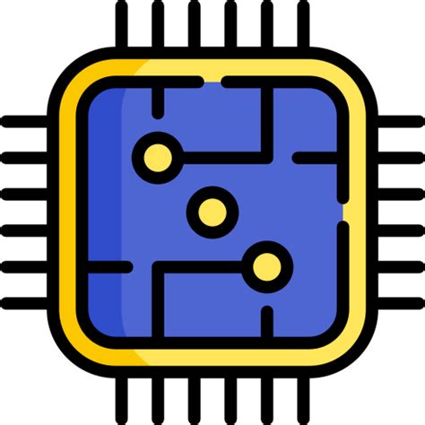 Processor Special Lineal Color Icon