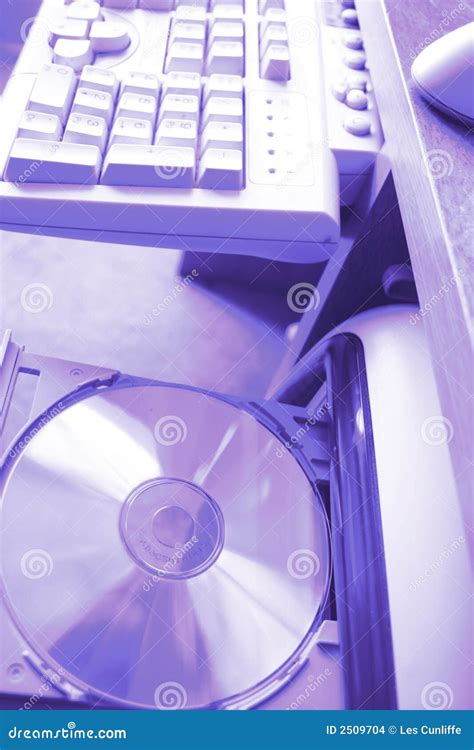 Desk Computer Components Stock Photo Image Of Component 2509704