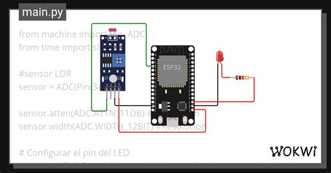 Fotoresistencia Wokwi Esp32 Stm32 Arduino Simulator