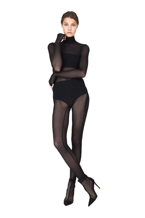 Womens Turtleneck Bodysuit — Black White Long Sleeve And More