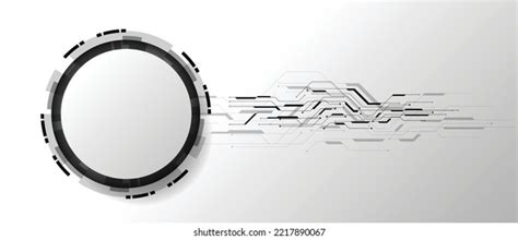 Abstract Circuit Board Futuristic Technology Background Stock Vector Royalty Free 2217890067
