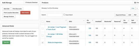 bulk delete for a product graphql api shiphero community