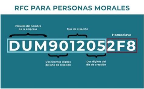 Ejemplo De Rfc Con Homoclave Persona Fisica Y Moral