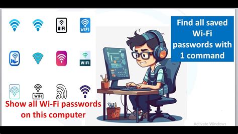 How To Find All Saved Wi Fi Passwords With 1 Command On Windows Youtube