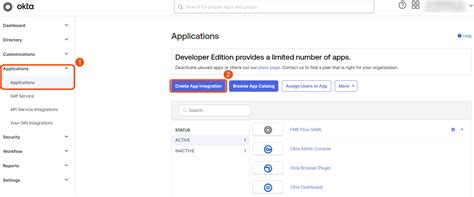 Configuring FME Flow For OKTA SAML Authentication FME Support Center