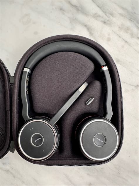 Jabra Evolve 75 UC Wireless Headset Audio Headphones Headsets On Carousell