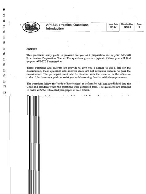 Api 570 Practical Questions Pdf