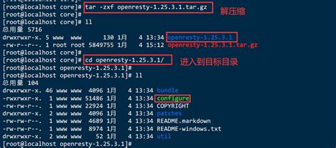 Linux下安装openresty