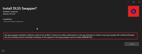 Bug Unable To Install · Issue 111 · Beeradmooredlss Swapper · Github