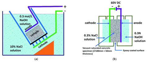 Accelerated Chloride Penetration Tests A Schematic Illustration Of