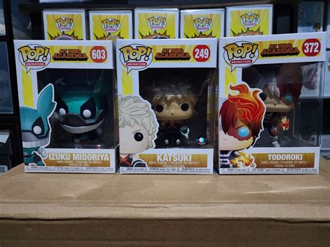My Hero Academia Anime Funko Pop Izuku Midoria Deku Katsuki Bakugo Todoroki Shoto Hobbies
