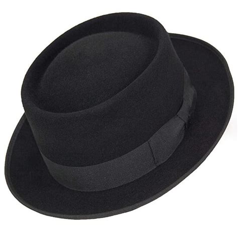 Black Porkpie Hat Luisa Paixao Usa