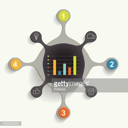 Circle Network Diagram Infographic Chart Vector Banner Stock Clipart Royalty Free FreeImages