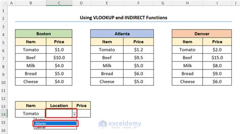 how to map data using vlookup in excel 4 quick methods
