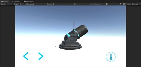 Operate A Cannon Using Ui Buttons In Unity By Joseph Hibbs Medium