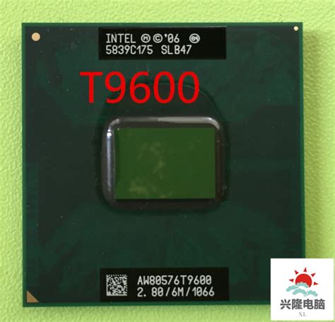 Intel CPU Laptop Core 2 Duo T9600 CPU 6M Cache 2 8GHz 1066 Dual Core Socket 479Laptop Processor