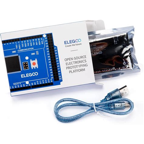 Elegoo Mega R3 Board Atmega 2560 Usb Cable Compatible With Arduino