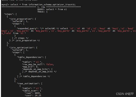 分析优化器执行计划：trace和 Mysql监控分析视图 Sys Schema Mysql性能分析，慢查询日志分析， 统计sql的查询成本