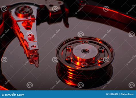 Conventional Computer Hard Disk Drive Stock Photo Image Of Magnetic Laptop 91220586