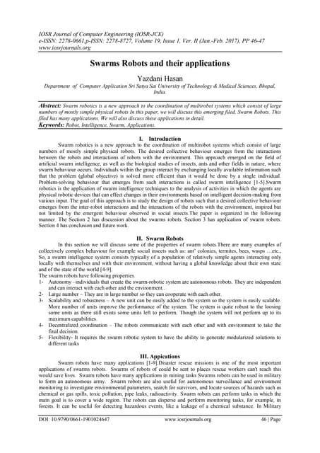 Communication In Swarm Robotics Pdf Beekeeping Hobbies And Interests