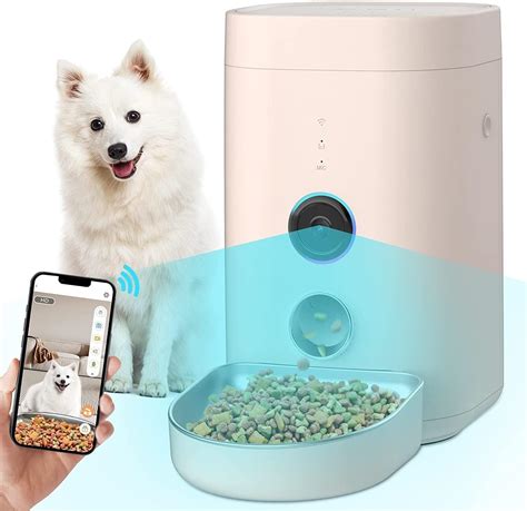 Automatic Food Dispenser With App Control Smart Wifi Camera
