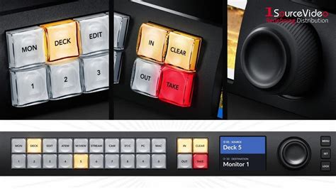 Blackmagic Design Videohub 20x20 12g Zero Latency Video Router At