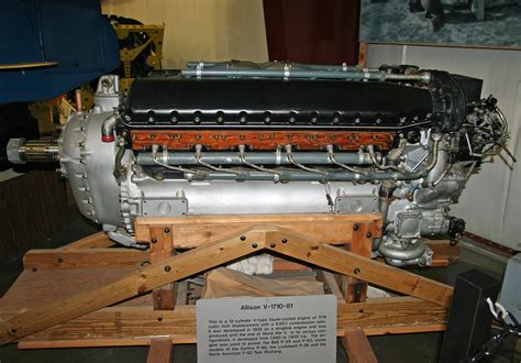 Allison Engin Merlin Engine Allison V 1710 39 By Midway2009 On