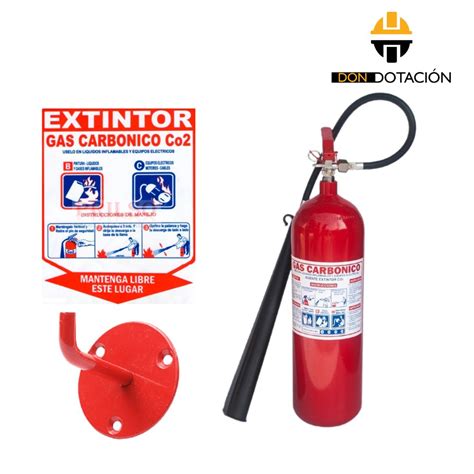 Extintor Co2 10 Libras Don DotaciÓn