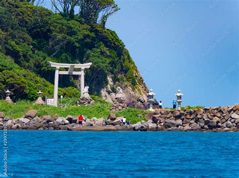 Oshima Island And The Torii Gates Of Oominato Shrine Anto Mikunicho
