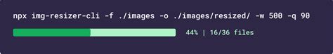 GitHub Rezrah Img Resizer Cli A Command Line Utility To Quickly Resize And Optimize Image Files