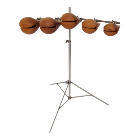 Vintage Temple Block Percussion Instrument With Stand At 1stdibs