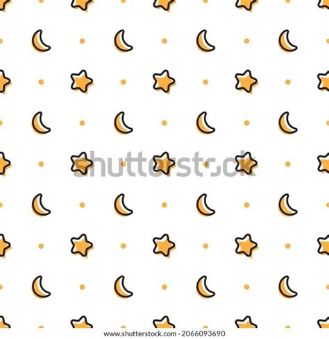 Star Seamless Pattern Vector Background Stock Vector Royalty Free 2066093690 Shutterstock
