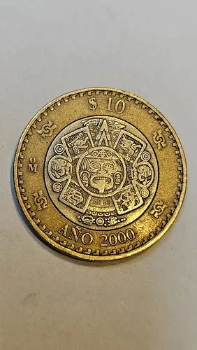 Moneda 10 Pesos Año 2000 Fin De Milenio Mercadolibre