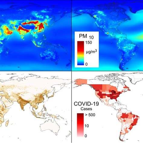 Airborne Fine Particulate Matter Average Levels μg M³ Population Download Scientific Diagram