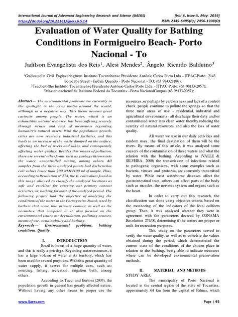 14 Evaluationof Pdf Pdf Water Quality Water